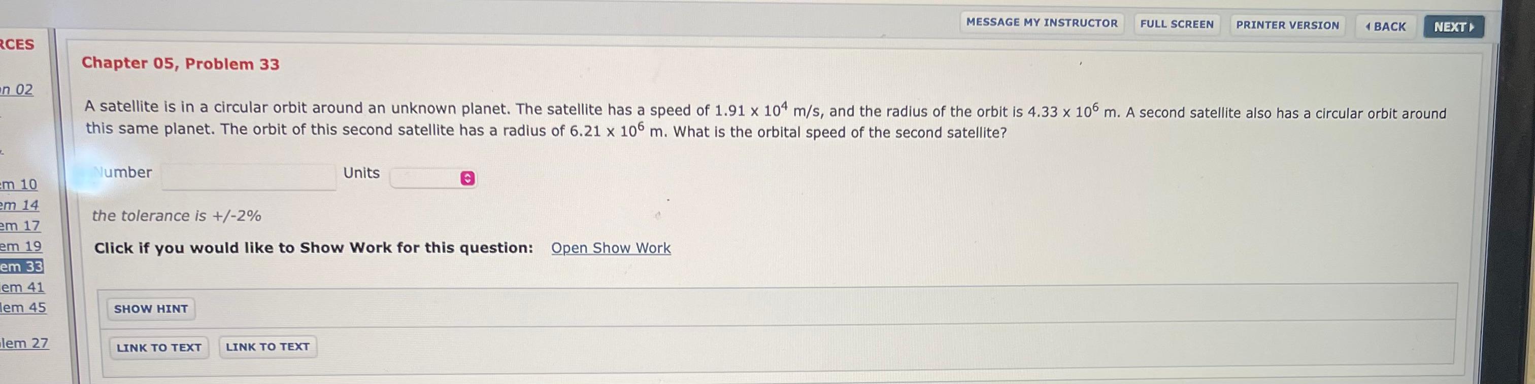Solved MESSAGE MY INSTRUCTOR FULL SCREEN PRINTER VERSION BAC | Chegg.com