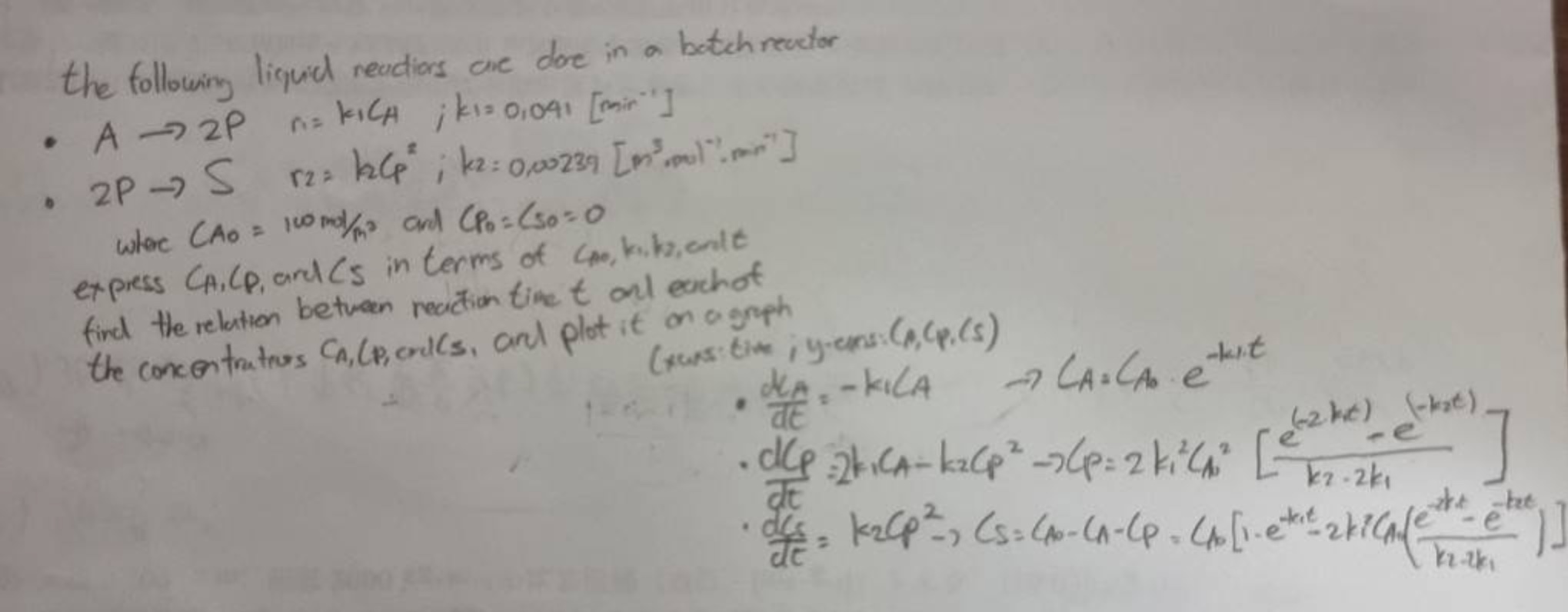 Solved I need to help to express CA, ﻿CP, ﻿and CS with | Chegg.com