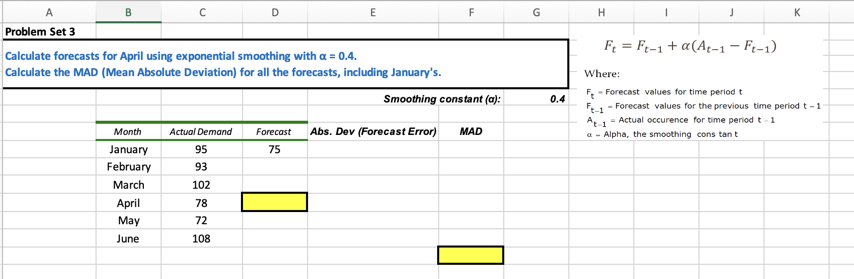 Solved USE EXCEL AND SHOW WORKING | Chegg.com