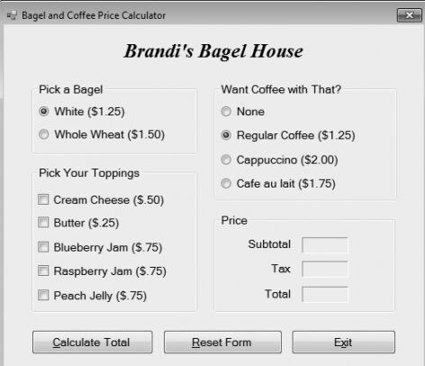 Solved Please modify this visual basic program by giving the | Chegg.com