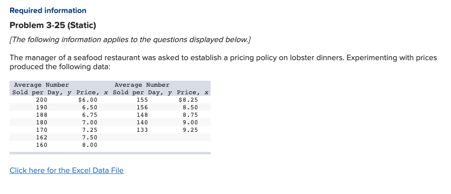 Solved Problem 3-25 (Static) [The following information | Chegg.com