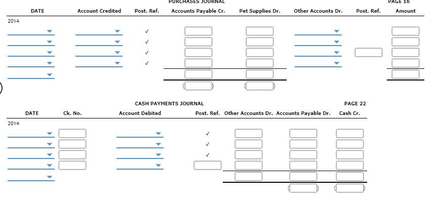 Solved b. Prepare a listing of accounts payable creditor | Chegg.com
