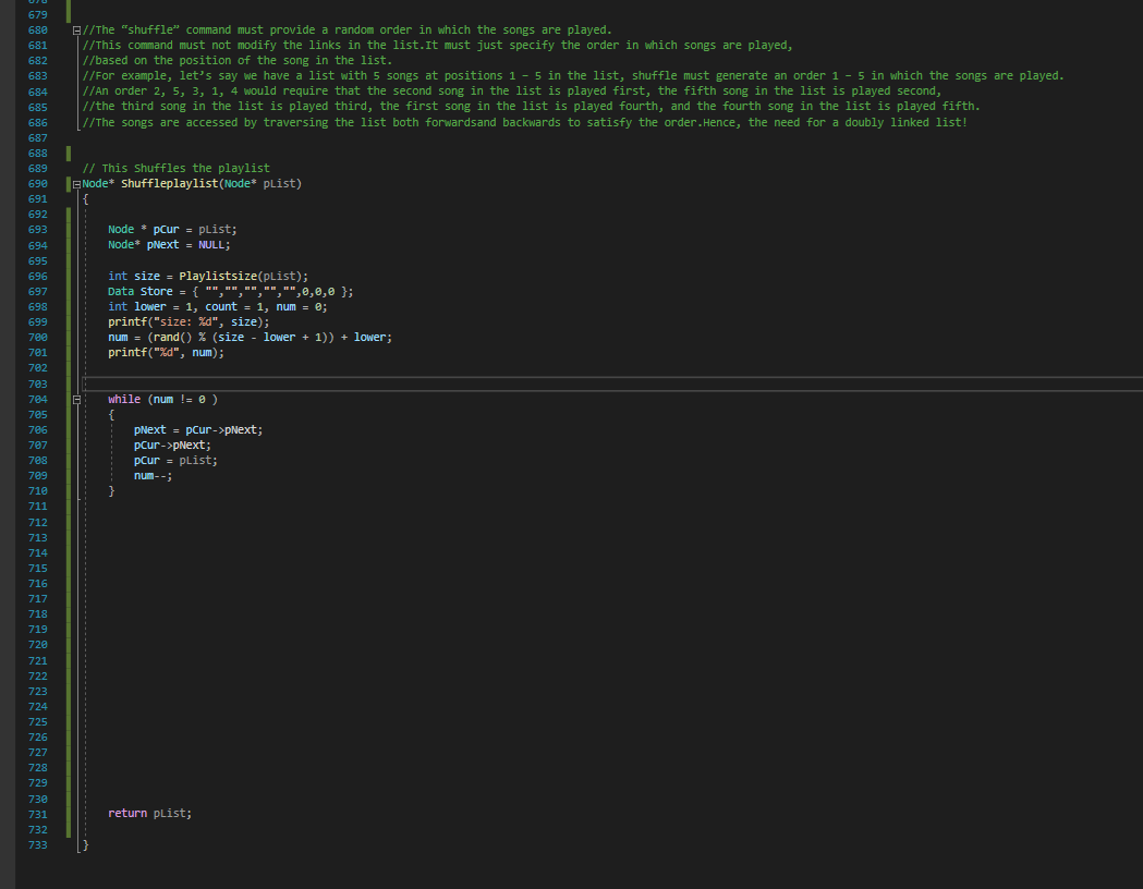Solved I have this function where I'm trying to take pList | Chegg.com