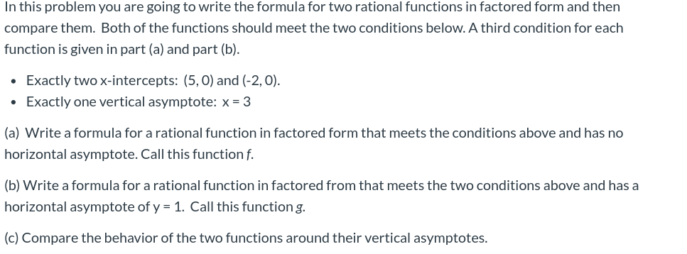 Solved In this problem you are going to write the formula | Chegg.com