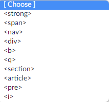 Solved Question 5 1 pts Chose the most appropriate semantic | Chegg.com