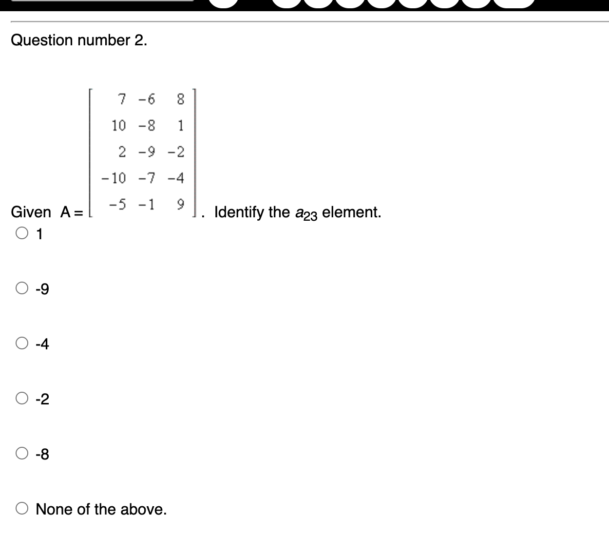 Solved Question number 2.[7-6810-812-9-2-10-7-4-5-19]. | Chegg.com
