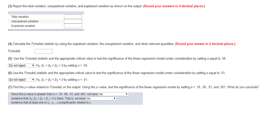 Solved We give Excel output of regression analysis. Above | Chegg.com