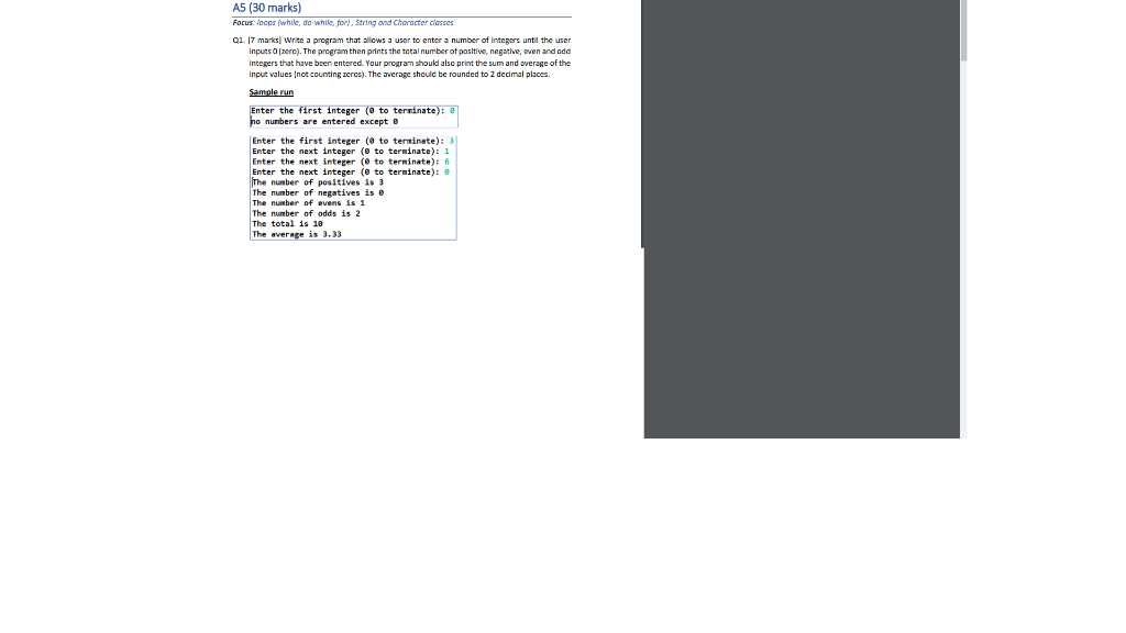 Solved Need It On Java Eclipse Ide Write A Program That 9682