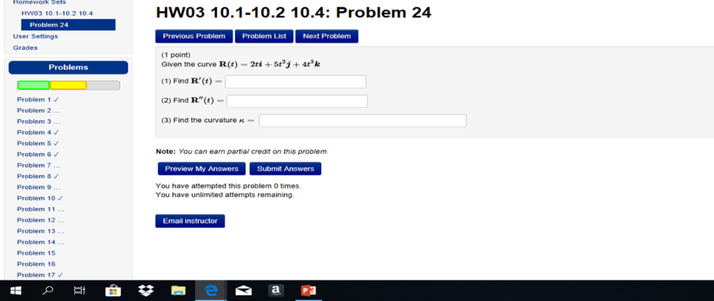 Solved HW03 10.1-10.2 10.4: Problem 24 HW03 10.1-10.2 10.4 | Chegg.com