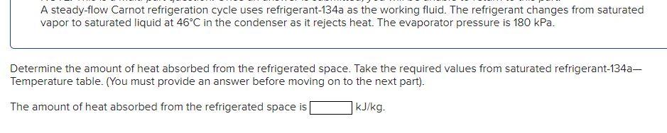 Solved Show the cycle on a T-s diagram relative to | Chegg.com