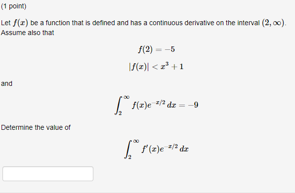 Solved Let f(x) be a function that is defined and has a | Chegg.com