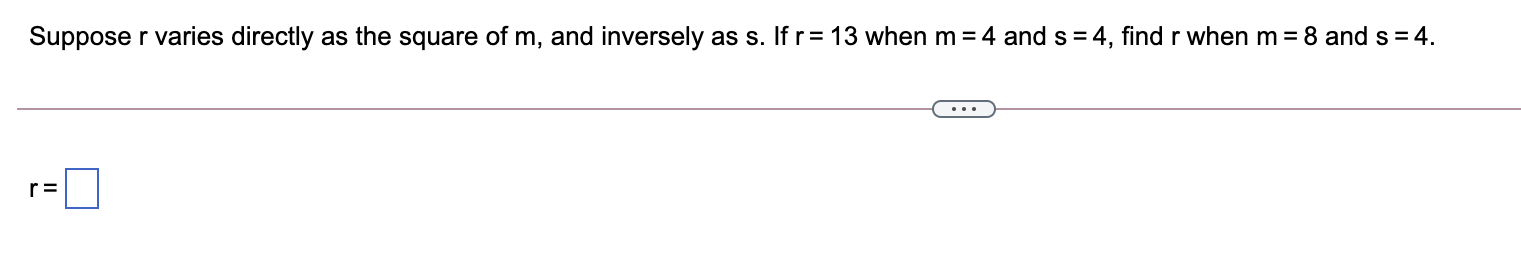 Solved Suppose r varies directly as the square of m, and | Chegg.com