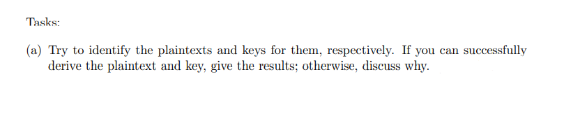 Implementing an attack on Vigenère ciphers (in case | Chegg.com