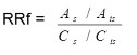1. Calculate the relative Response Factor (RRF) and | Chegg.com