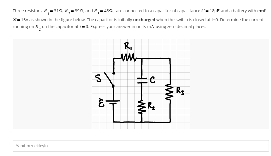 Solved Three resistors, R1=31Ω,R2=39Ω, and R3=48Ω, are | Chegg.com