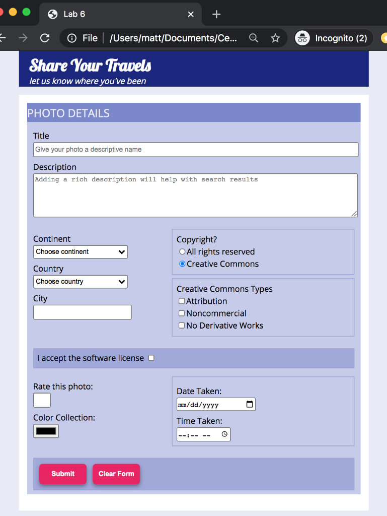 NON CSS code Needs CSS!!!