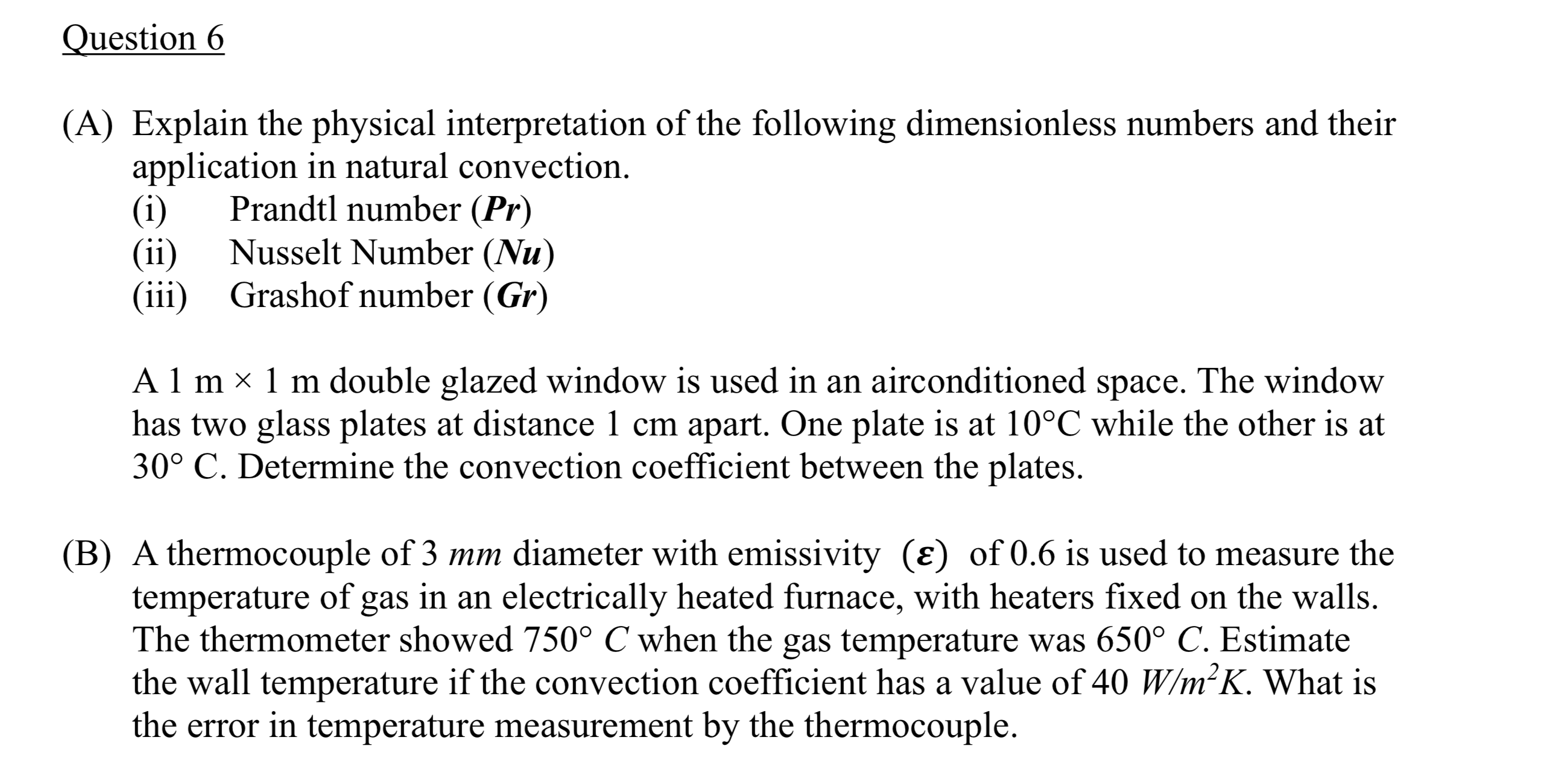 Solved A) Explain the physical interpretation of the | Chegg.com
