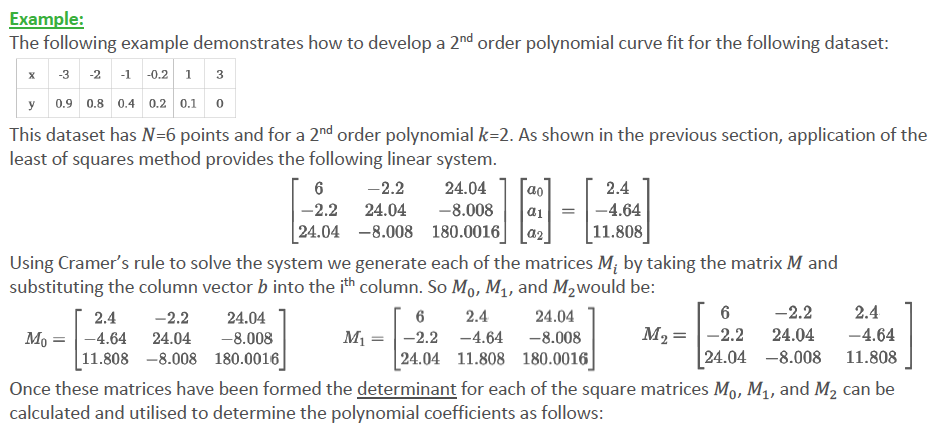 Solved Part B) Program Assignment03B fits a 3rd order | Chegg.com