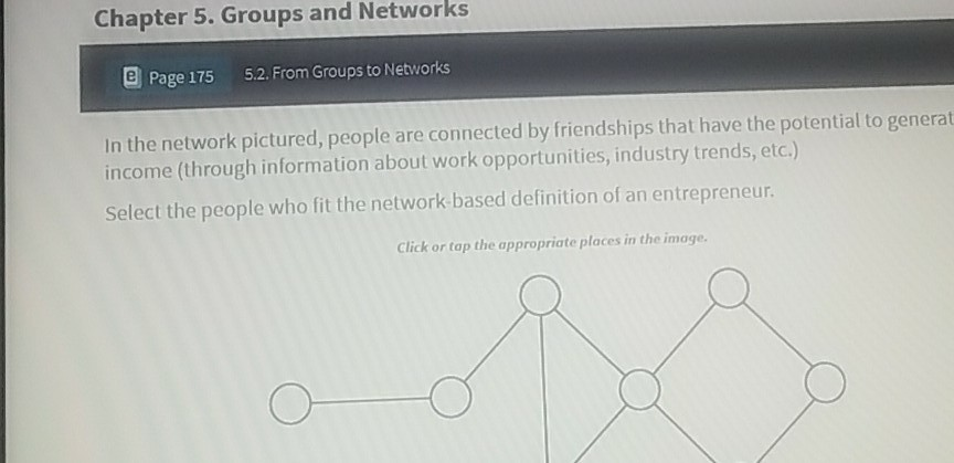Solved Chapter 5. Groups and Networks e Page 175 5.2. From | Chegg.com