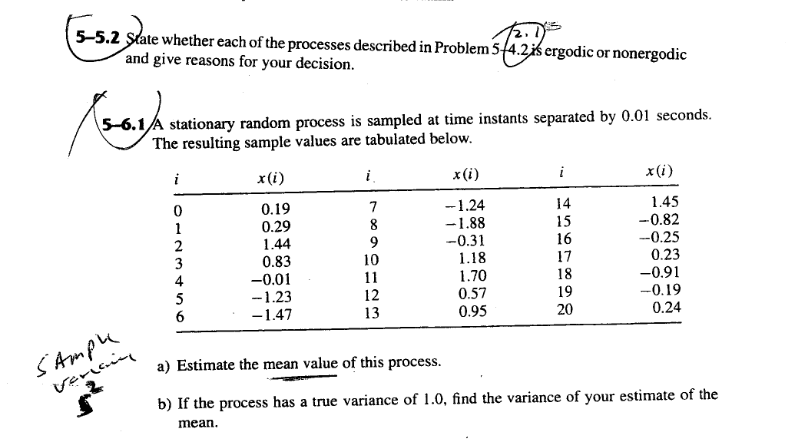 Solved 5-5.2 State whether each of the processes described | Chegg.com