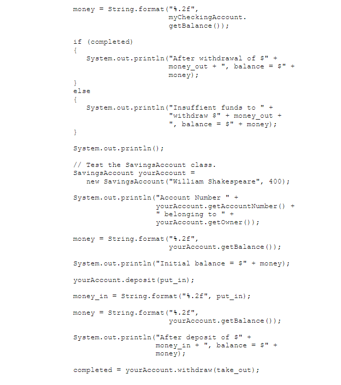 Chapter 10 Lab More Classes And Objects Lab