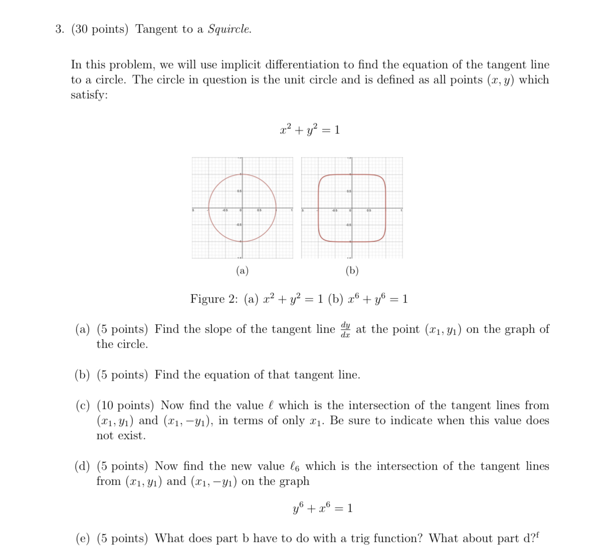 Solved In this problem, we will use implicit differentiation | Chegg.com