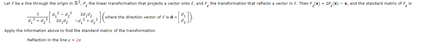 Solved d12+d221[d12−d222d1d22d1d2−d12+d22]( where the | Chegg.com