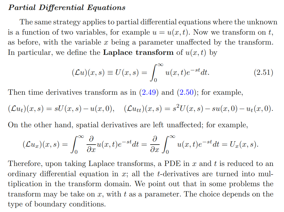 Solved Solve this PDE by Laplace's transform: Laplace's | Chegg.com Solved Solve this PDE by Laplace's transform: Laplace's | Chegg.com