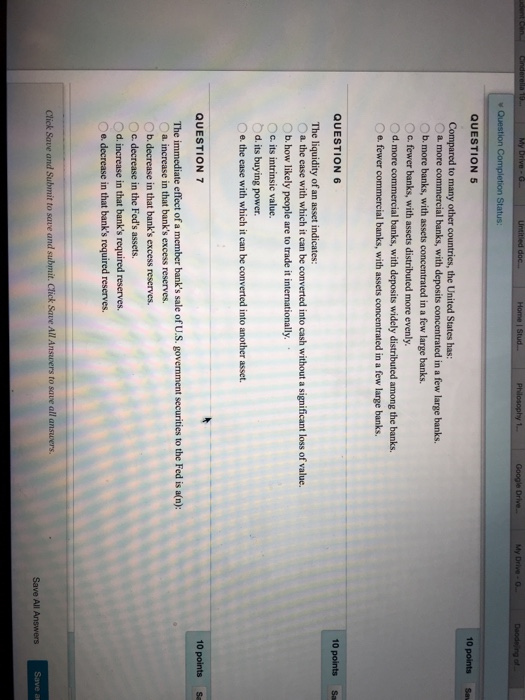Solved Question Completion Status: QUESTION 5 Compared to | Chegg.com Solved Question Completion Status: QUESTION 5 Compared to | Chegg.com