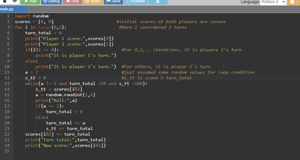 Solved This code it good but I have to use the def pig7 | Chegg.com