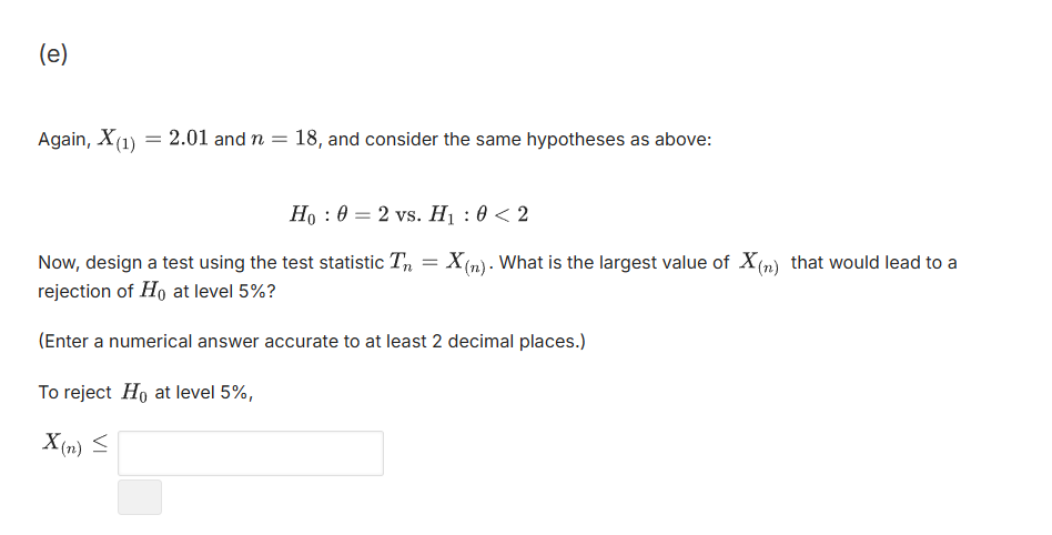 Solved (e)Again, x(1)=2.01 ﻿and n=18, ﻿and consider the same | Chegg.com