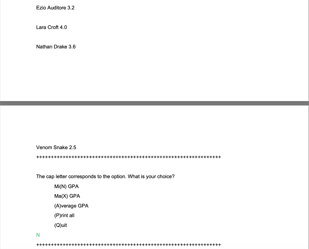 Solved Your project submission must have three files - - A | Chegg.com