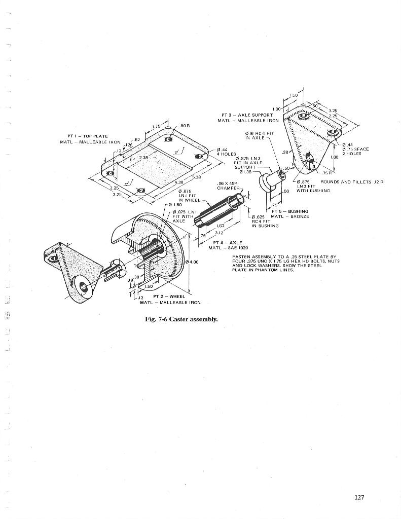 Notes: -All units are in Inches -The 16 rc4 fit | Chegg.com
