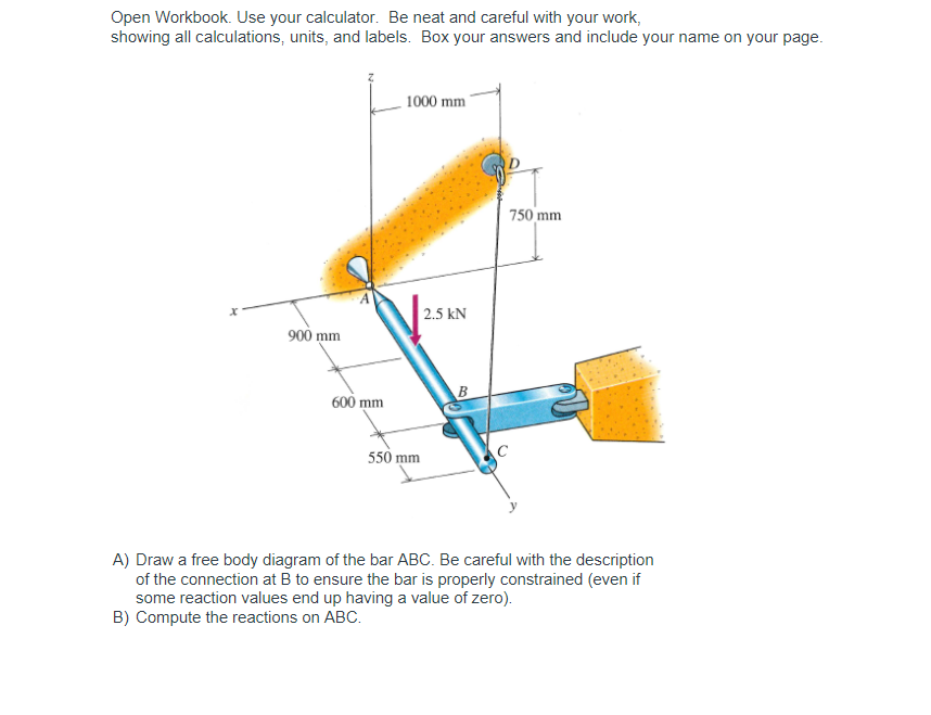 Solved Open Workbook. Use your calculator. Be neat and | Chegg.com