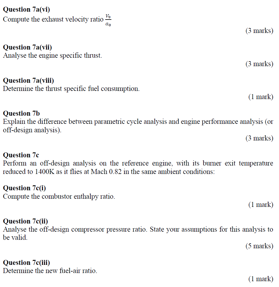 Solved Question 7 (30 marks) A single-spool axial compressor | Chegg.com
