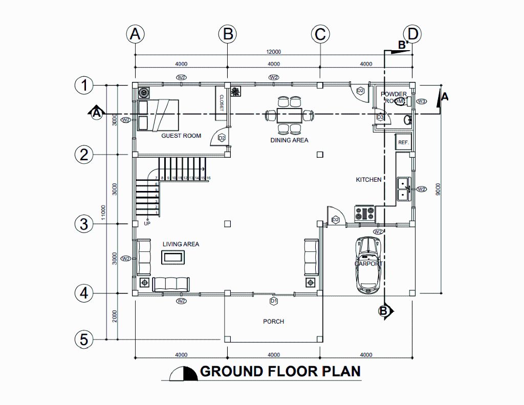 Draw a Sanitary Drainage for the floorplan below | Chegg.com
