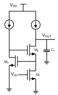 The following schematic shows a gain-boosting | Chegg.com
