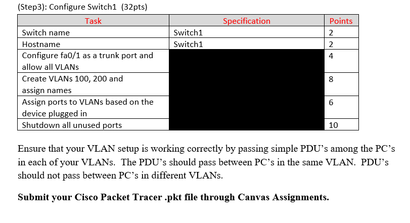 Solved (Step1): Configure Device Basic Settings \& Perform | Chegg.com