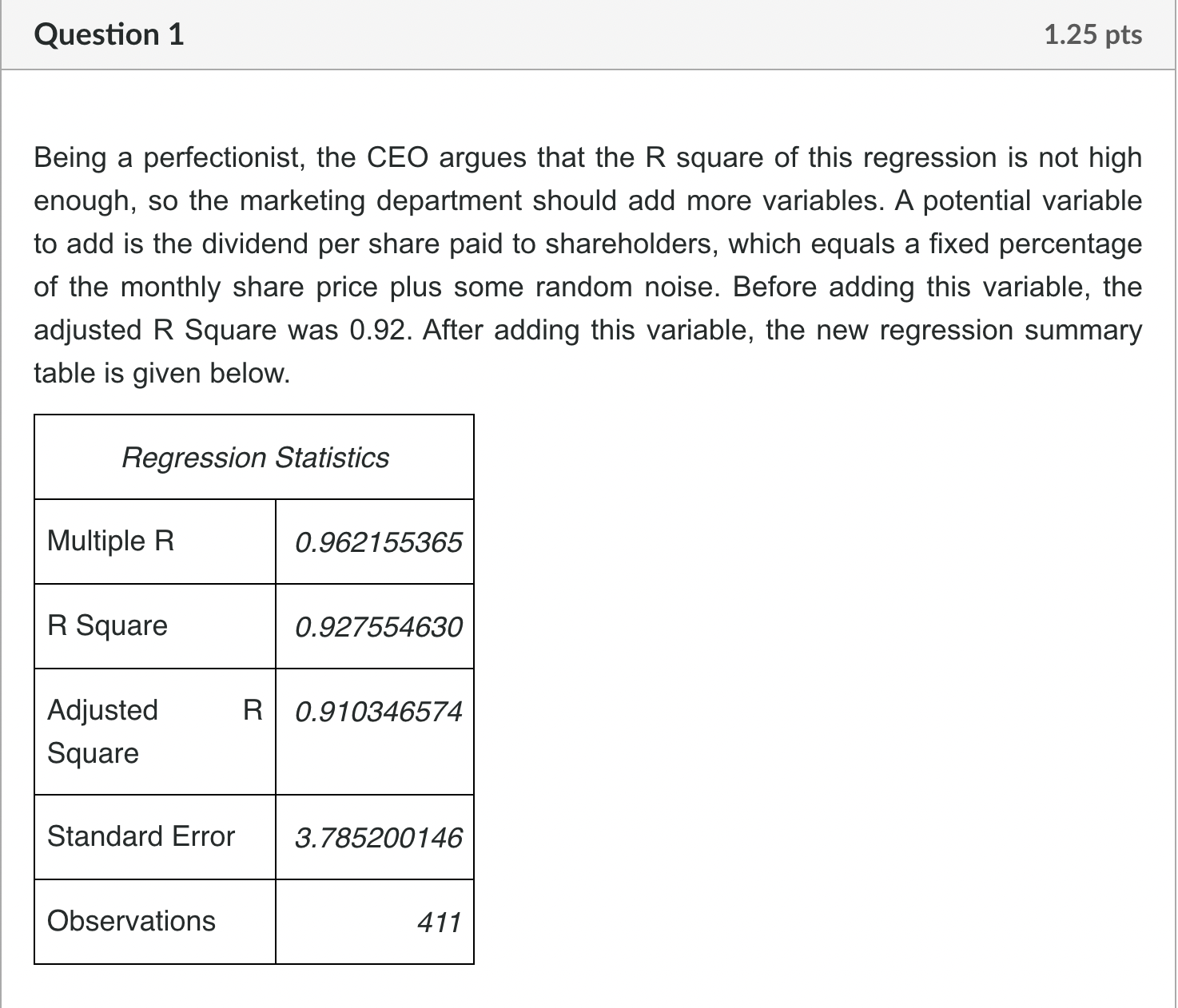 Solved Being a perfectionist, the CEO argues that the R | Chegg.com