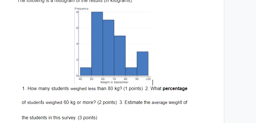 Solved The weights of 25 students were measured in September | Chegg.com