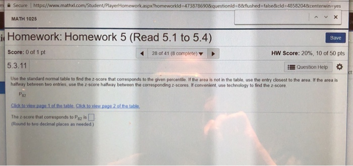 Solved 숄 Secure https://www.mathxl.com Student PlayerHome | Chegg.com