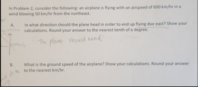 Solved In Problem 2, consider the following: an airplane is | Chegg.com