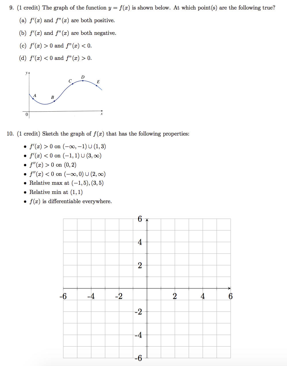 Solved Please show work and plot graph. Thank you 9. (1 | Chegg.com