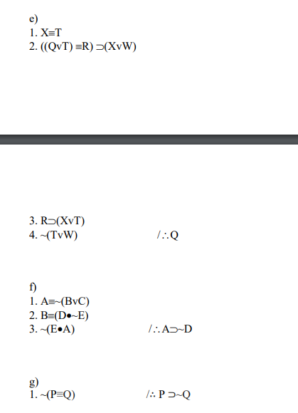 Solved Part II: Use 8 inference rules and 10 replacement | Chegg.com