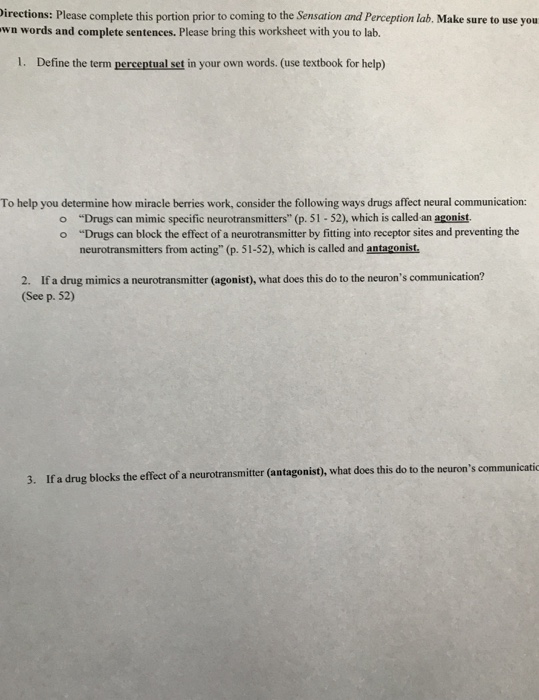 Solved irections: Please complete this portion prior to | Chegg.com Solved irections: Please complete this portion prior to | Chegg.com