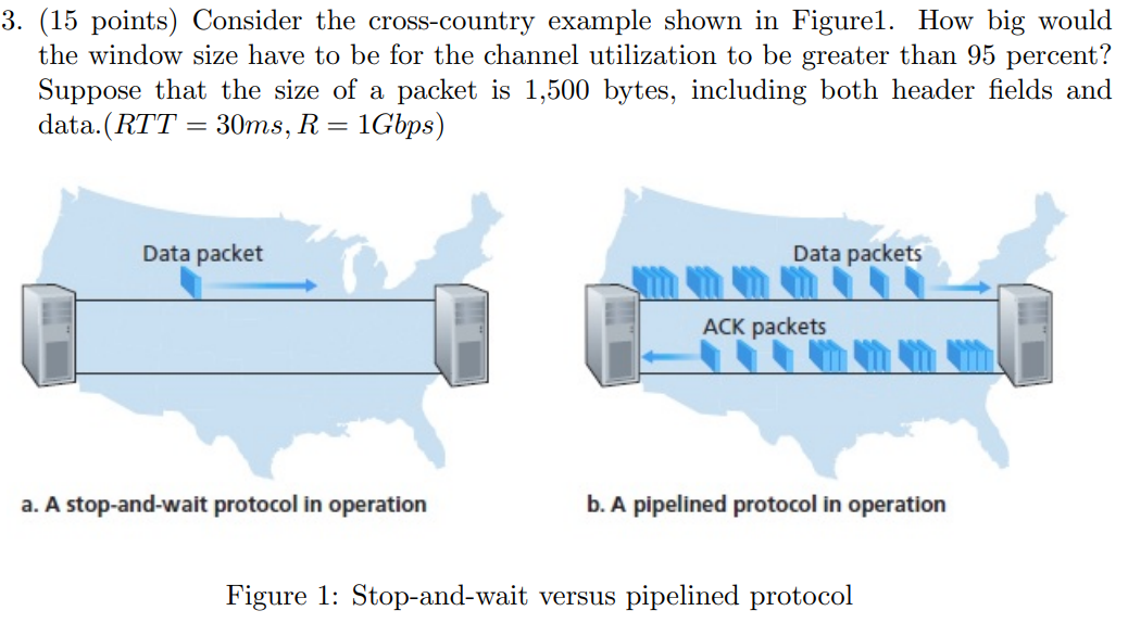 Solved 3. (15 points) Consider the cross-country example | Chegg.com Solved 3. (15 points) Consider the cross-country example | Chegg.com