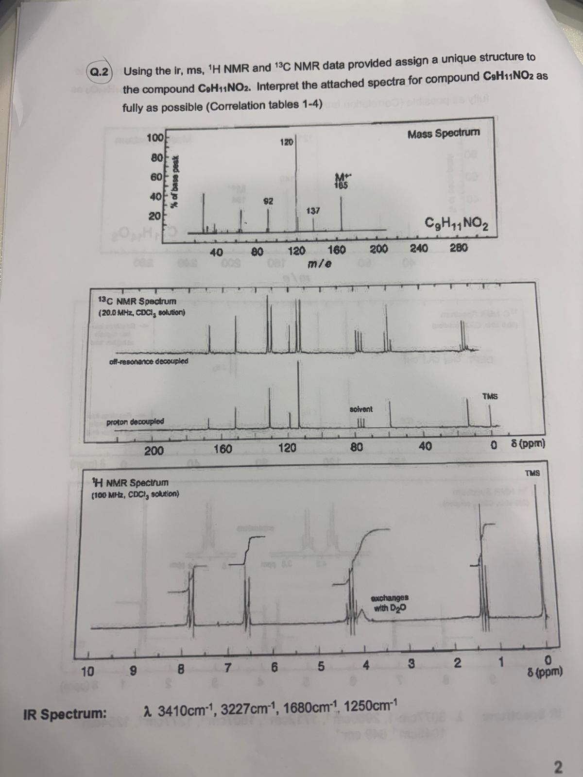 Solved Show me the steps to solve Q. 2 ﻿Using the ir, | Chegg.com