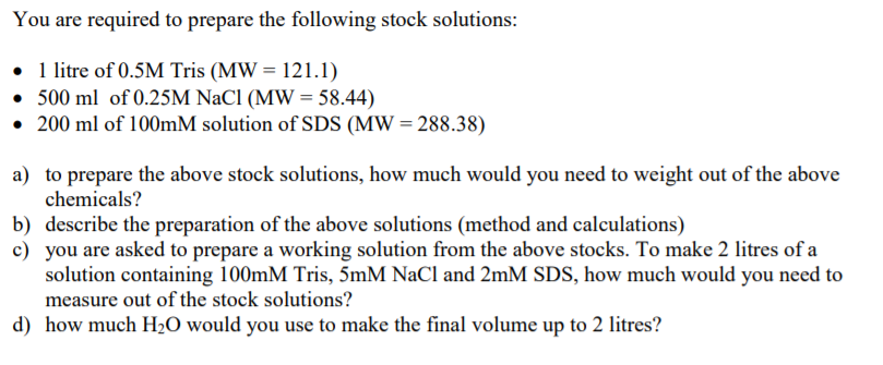 Solved You are required to prepare the following stock | Chegg.com