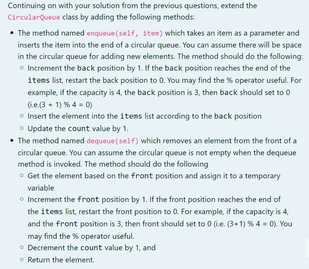 Continuing on with your solution from the previous | Chegg.com