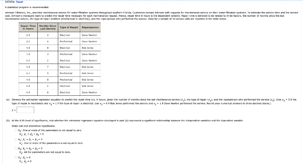 Solved A statistical pragram is recominernded. γ^= State | Chegg.com | Chegg.com